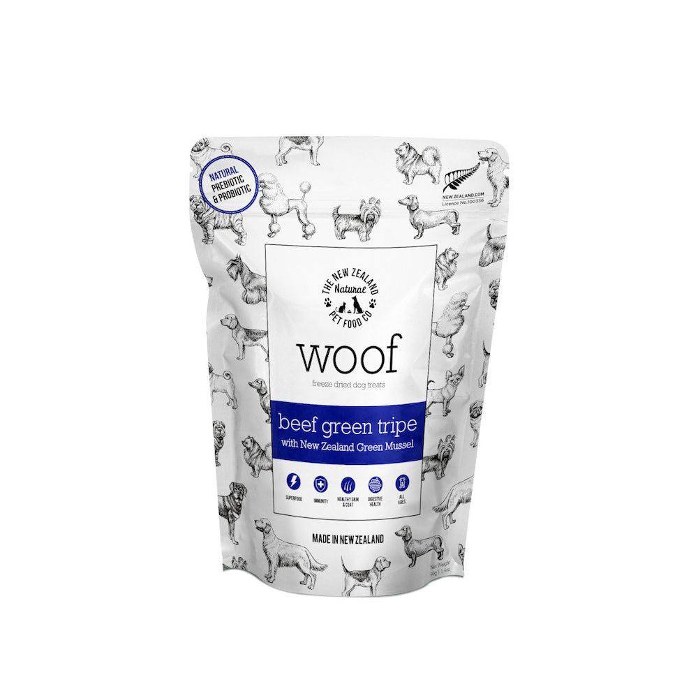 ビーフグリーントライプwith緑イ貝 40g – BOWLDER